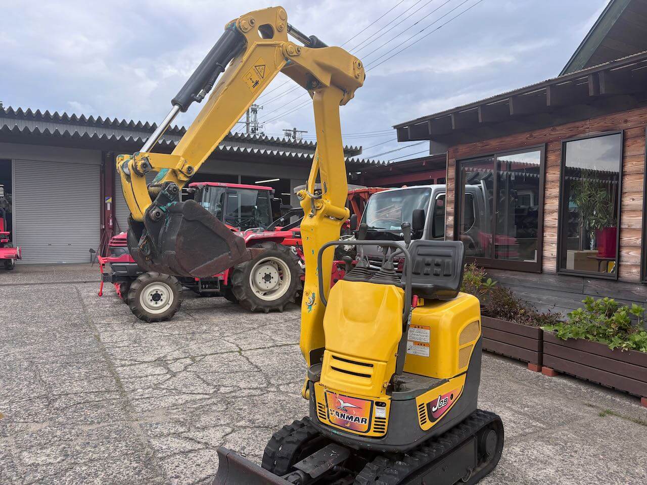 中古ヤンマークローラバックホーJ09 ⚙ 中古農機具専門店 - (株) あんてい